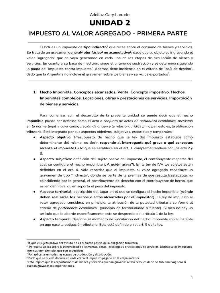 Guía del IVA: Conceptos y Aplicaciones | PDF | Impuestos | Internet