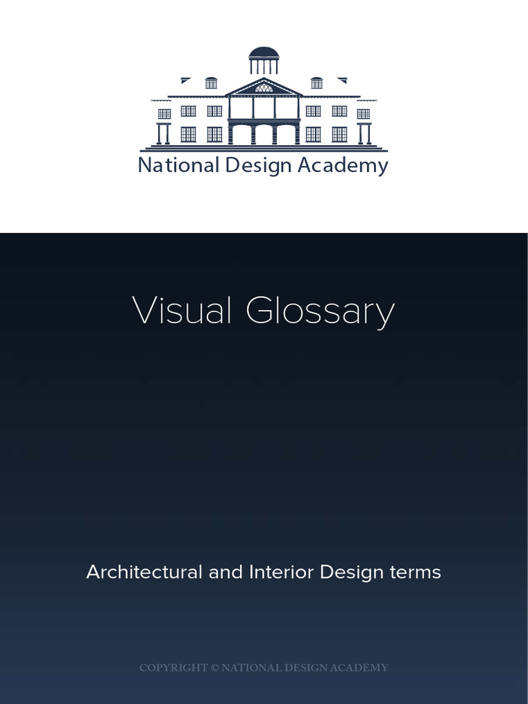 Glossary - Architectural and Interior Design Visual | PDF | Gothic Architecture | Column
