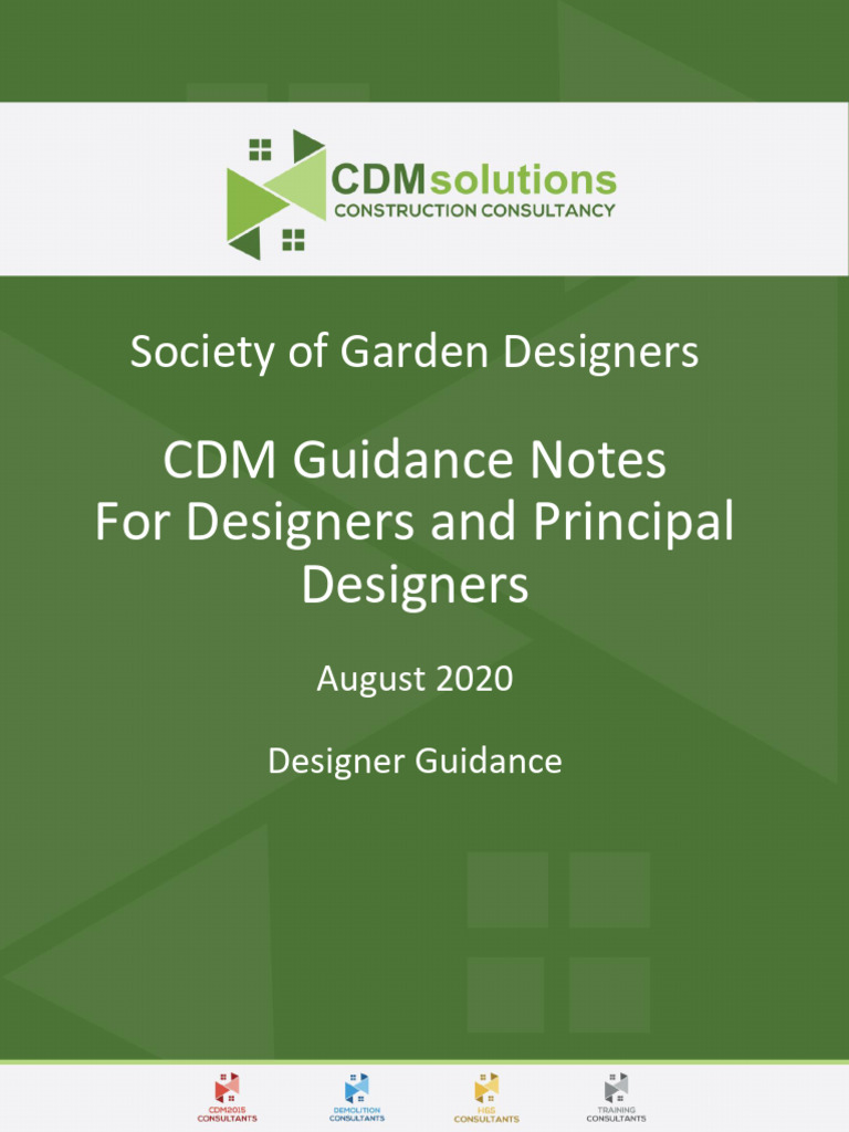 CDM_Designer_Guidance | PDF | Safety