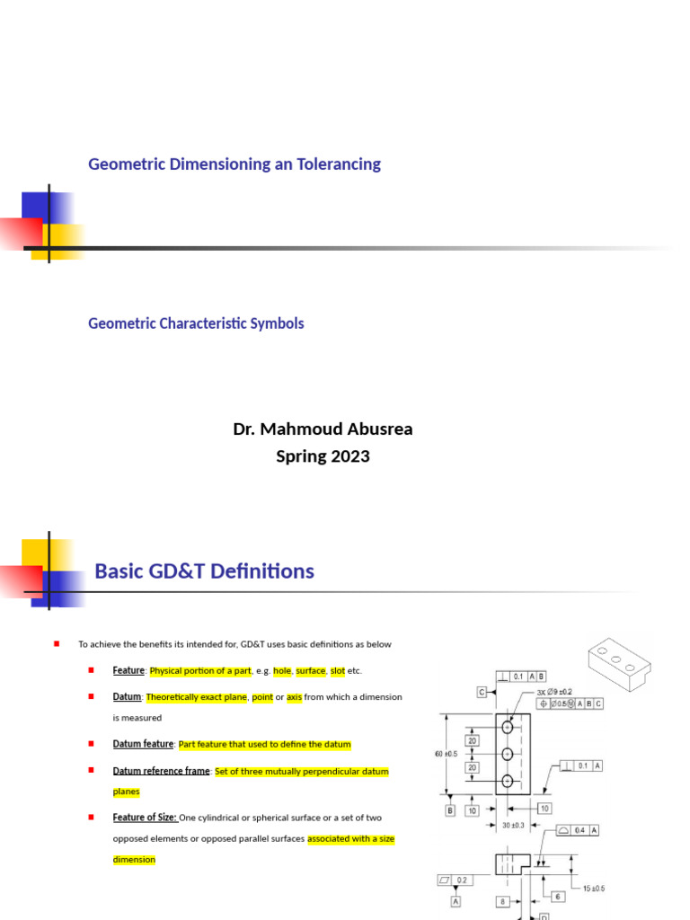 Understanding Geometric Symbols in GD&T | PDF | Euclidean Geometry ...