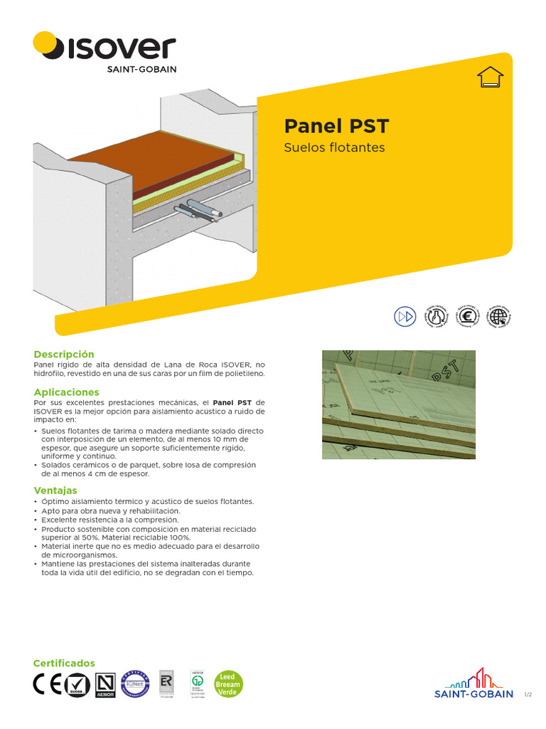 FT Panel PST ES | PDF | Materiales