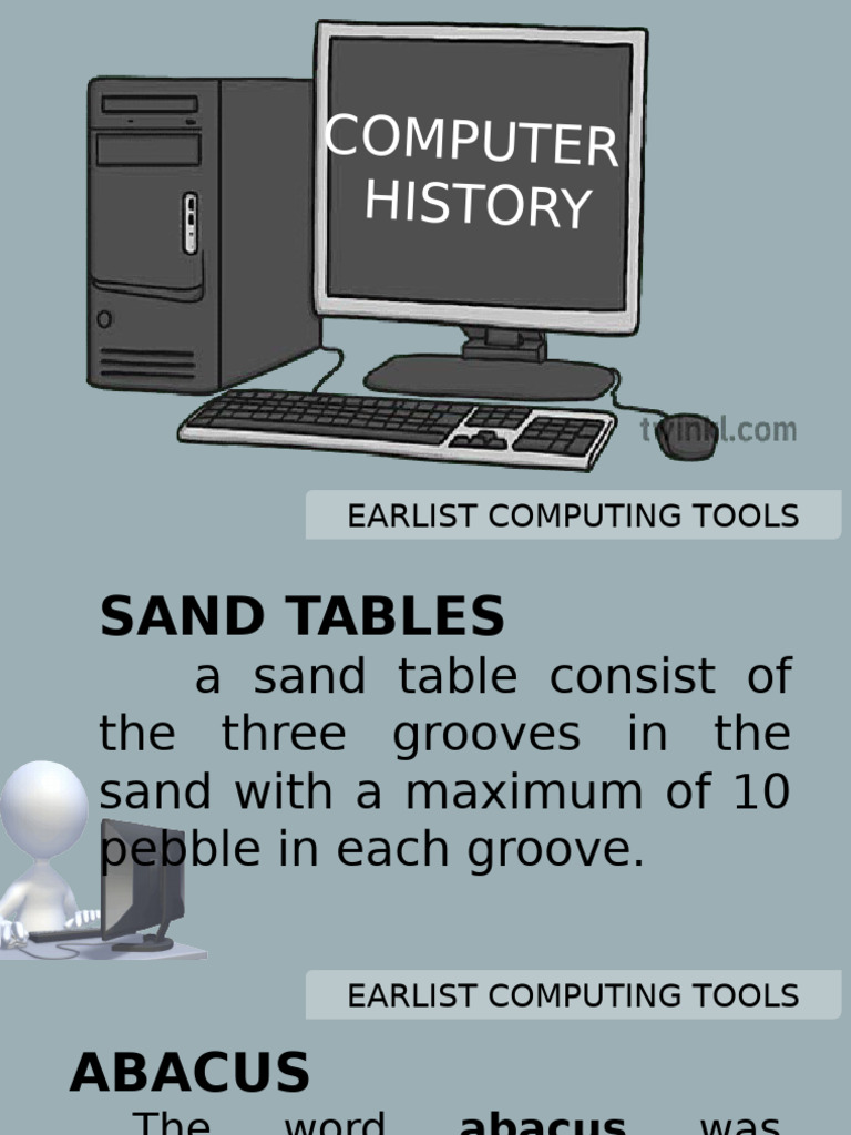 Quarter 1 Lesson 3 Brief History of Computer | PDF | Integrated Circuit ...