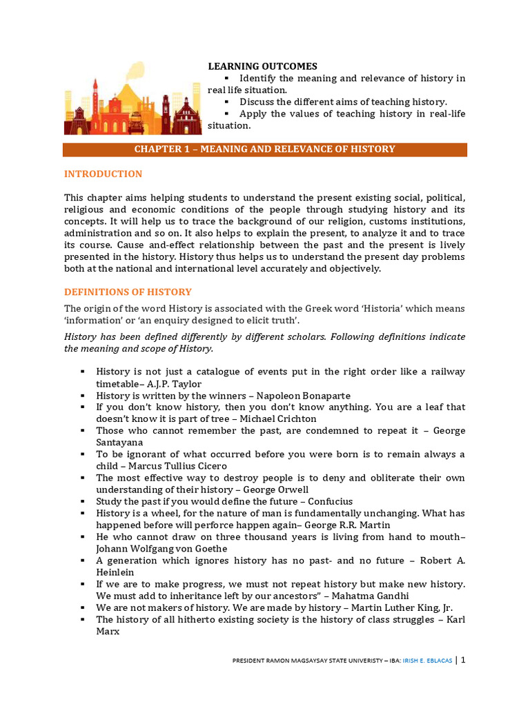 GEC 2A Readings in The Philippine History With IPEd Module | PDF | Critical Thinking | Thought