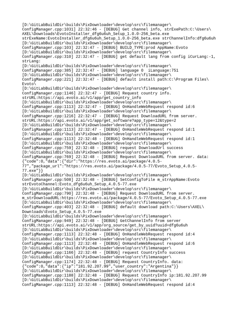 log | PDF | Software | System Software