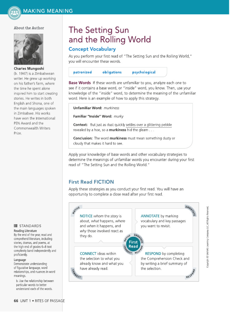 Setting Sun TEXT | PDF