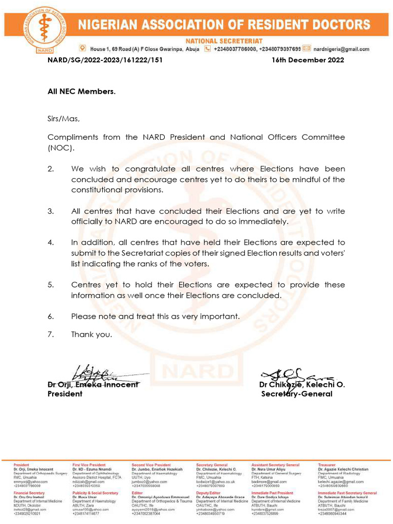 151 ALL NEC MEMBERS | PDF