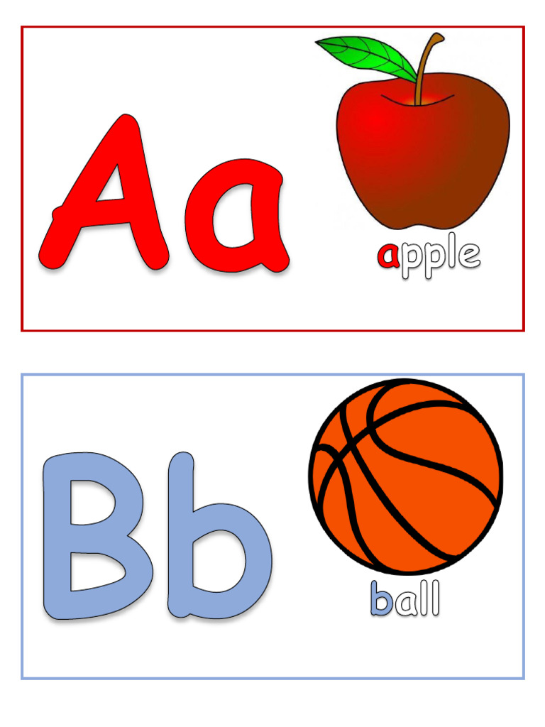 alphabet flashcard | PDF