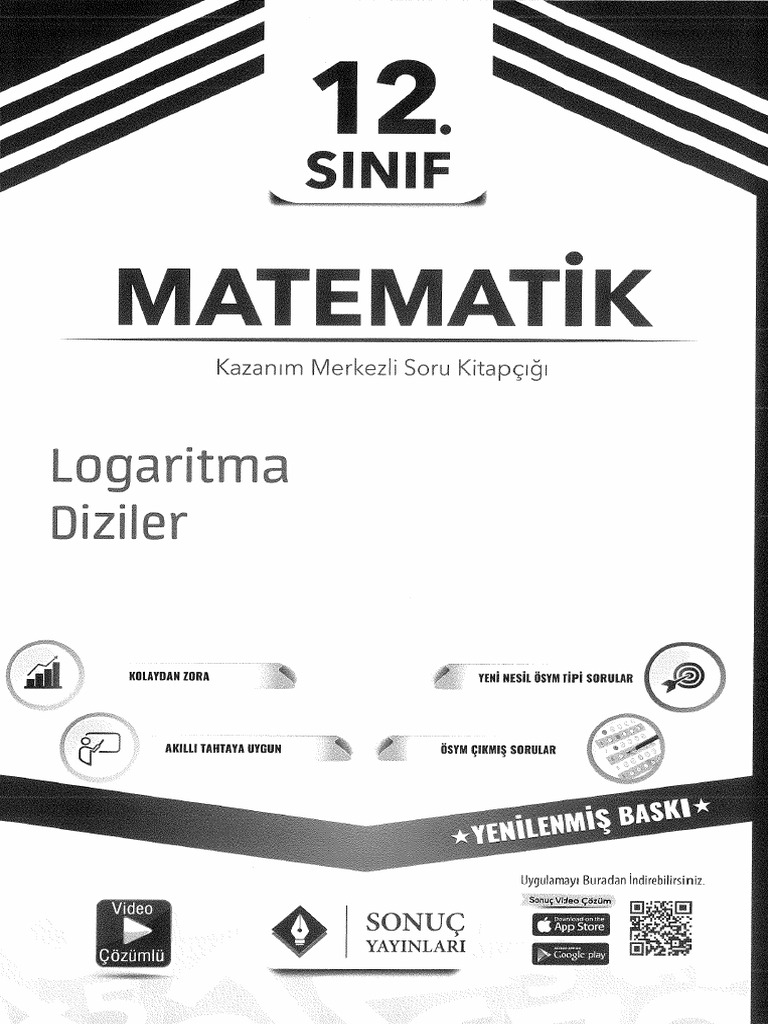 @yks 2025 PDF 12 Sınıf Matematik Logaritma Diziler Sonuç Yayınları | PDF