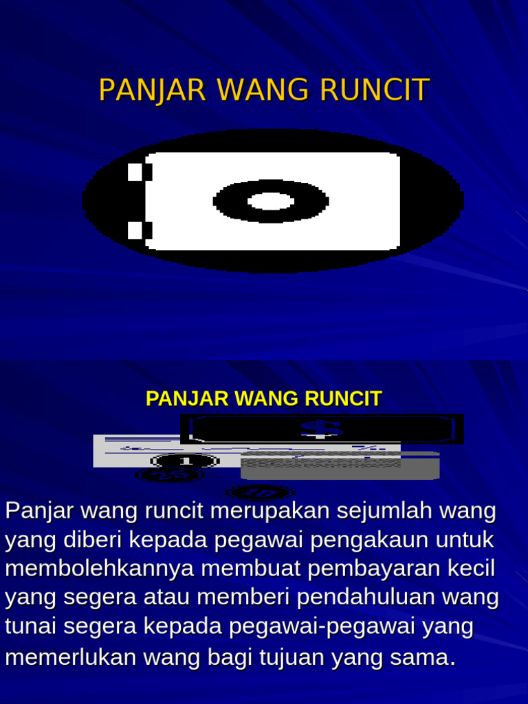 Prosedur Panjar Wang Runcit Sekolah | PDF