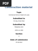 Common Metal Stock Forms Explained | PDF | Sheet Metal | Metals