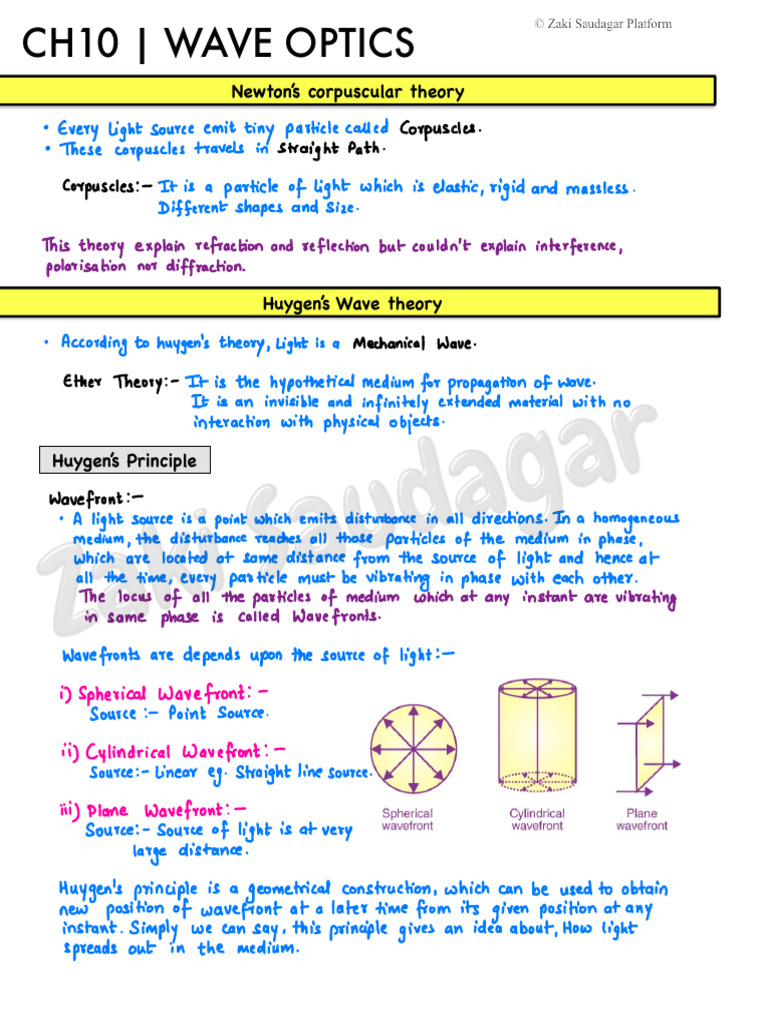 ch10 | PDF | Waves | Light