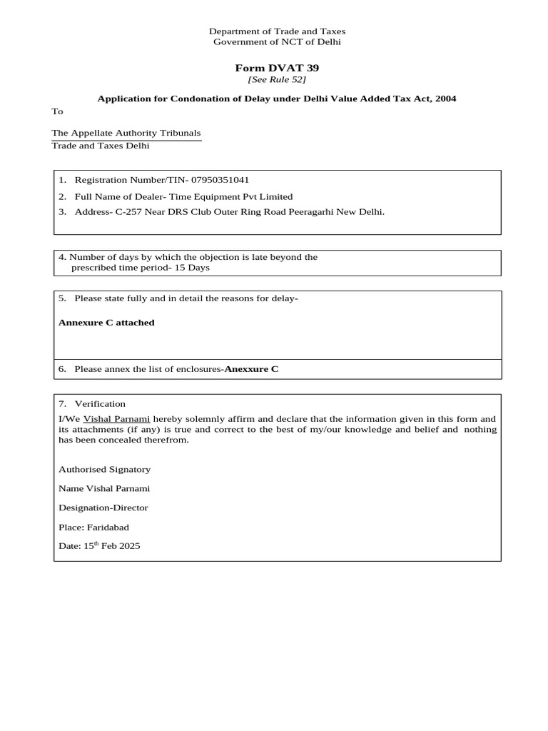Form 39 | PDF