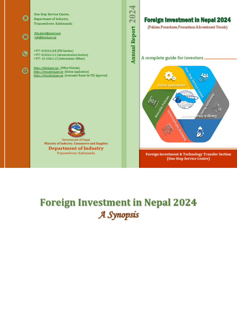 Nepal Fdi | PDF | Foreign Direct Investment | Agriculture
