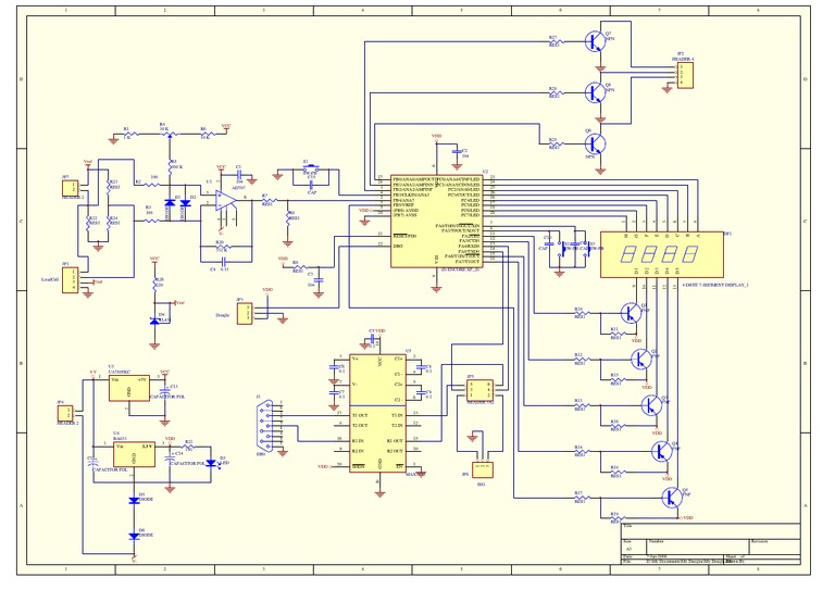 Circuit Design and Component List | PDF