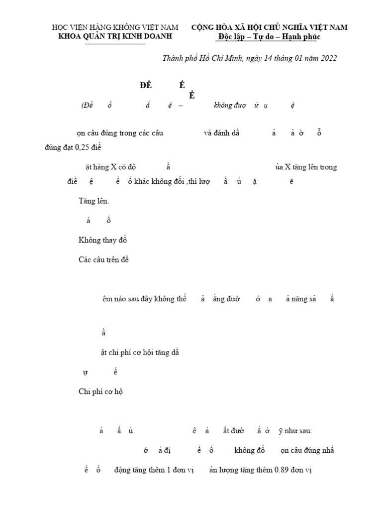 80 CÂU CÓ ĐÁP ÁN ĐỀ THI KT VI MÔ | PDF