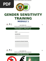 Gender Sensitivity Awareness Guide | PDF | Gender | Gender Studies