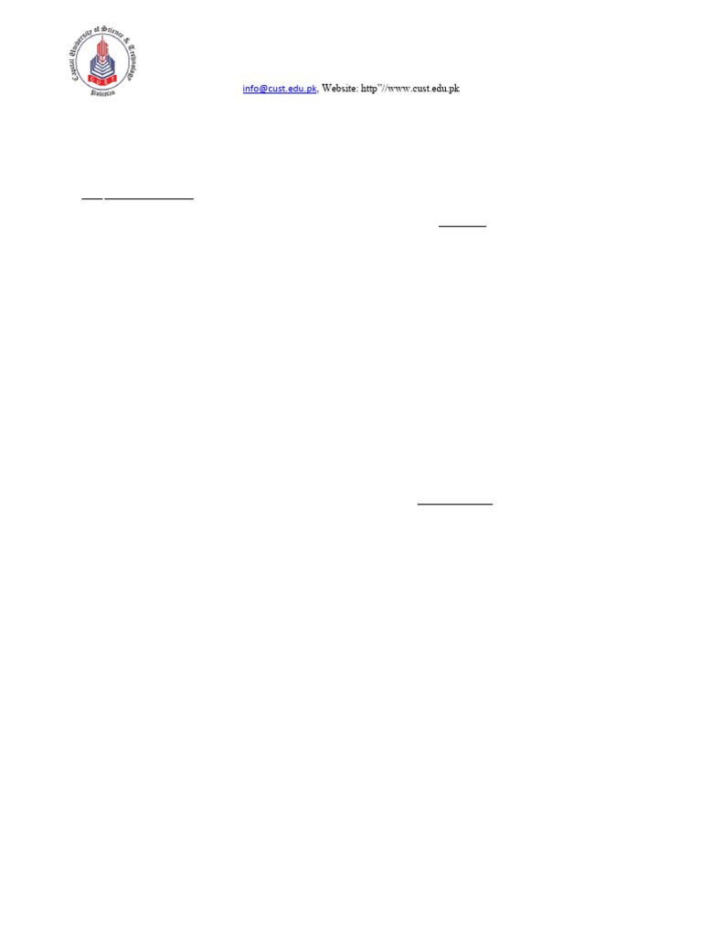 Cust Sample Test Paper | PDF