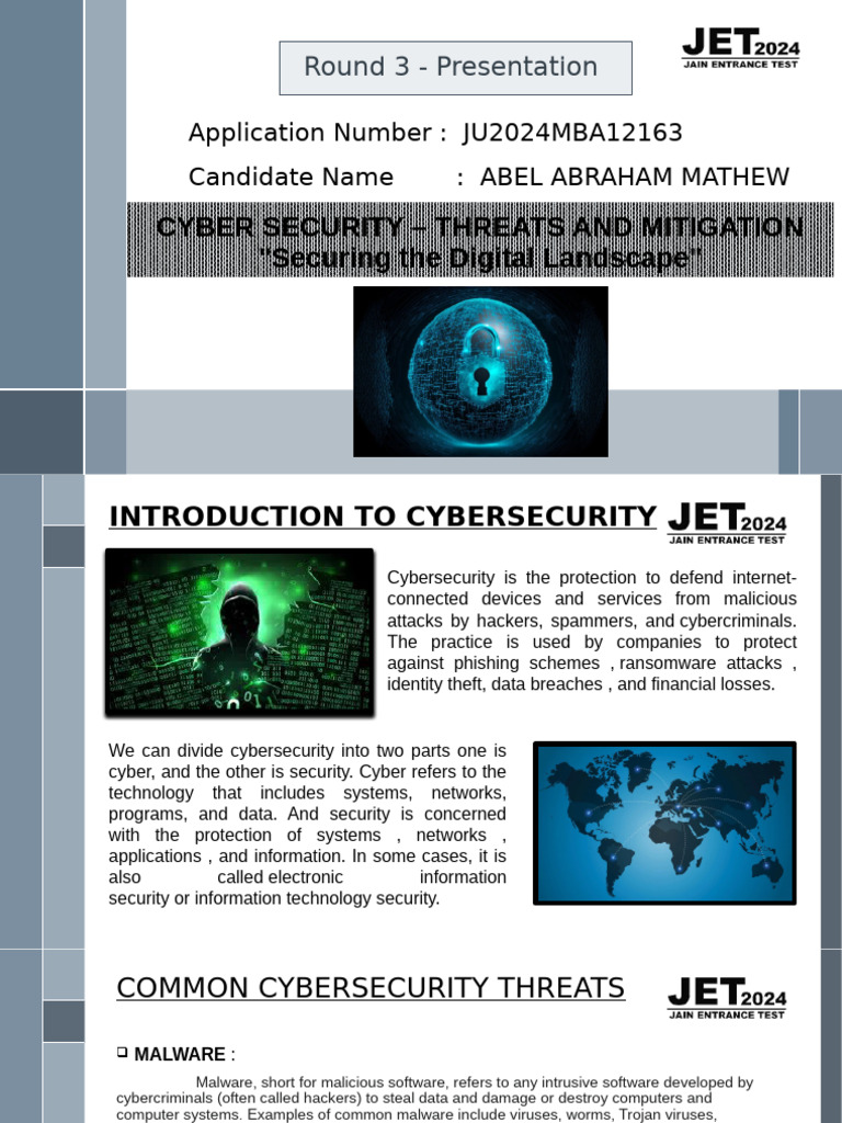 JET Presentation Template 2024 | PDF