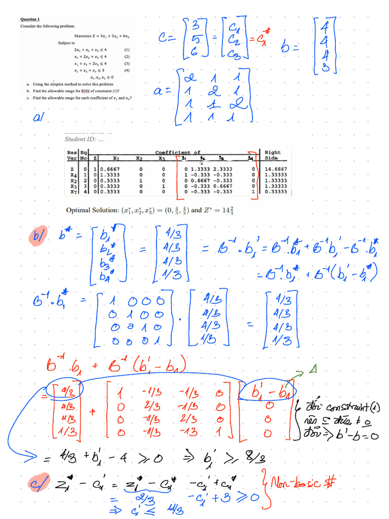 Method - Sensitivity Analysis | PDF