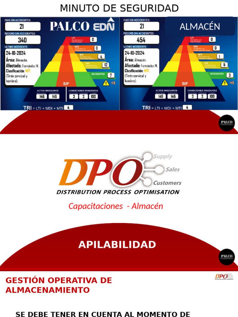 Apilabilidad en Estibaje de Almacén | PDF