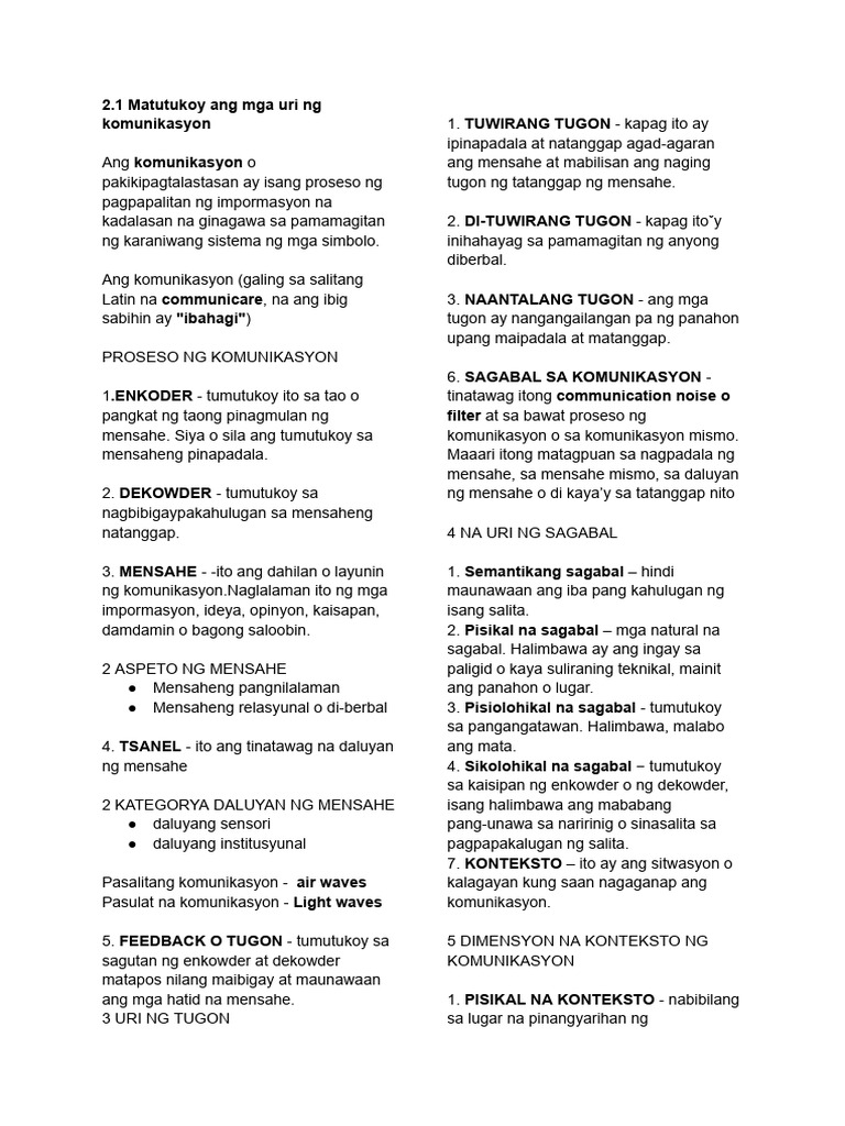 FILIPINO 2 Pogi Si John | PDF