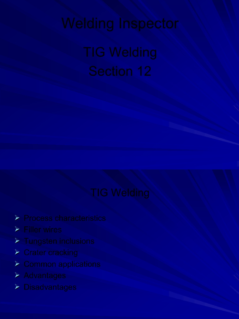 TIG Welding | PDF | Welding | Construction