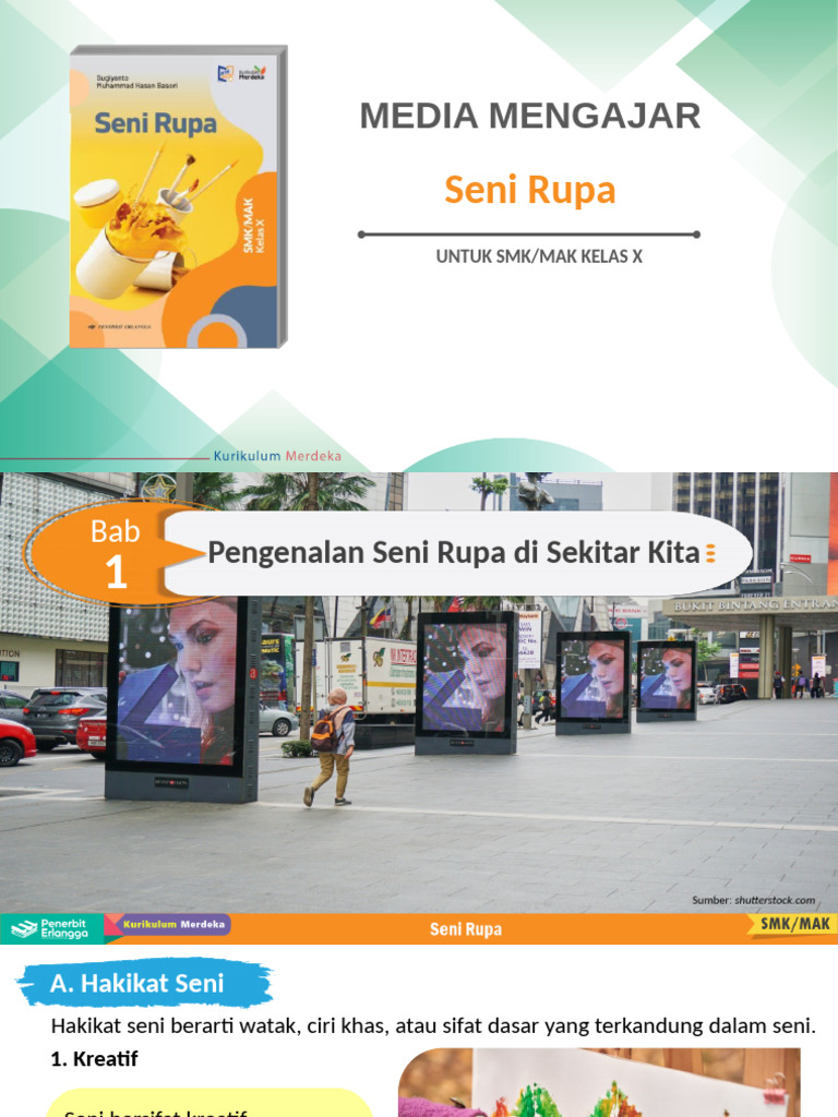 Bab 1 Pengenalan Seni Rupa Di Sekitar Kita | PDF