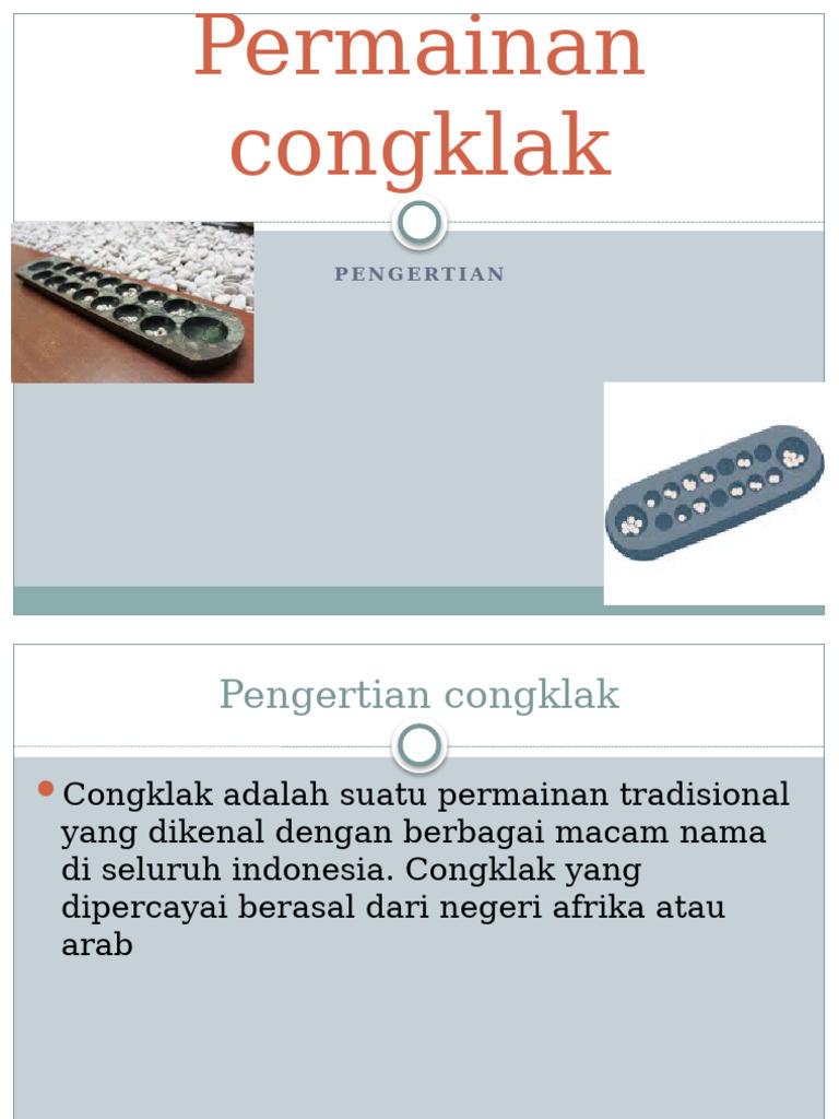 Permainan Tradisional | PDF