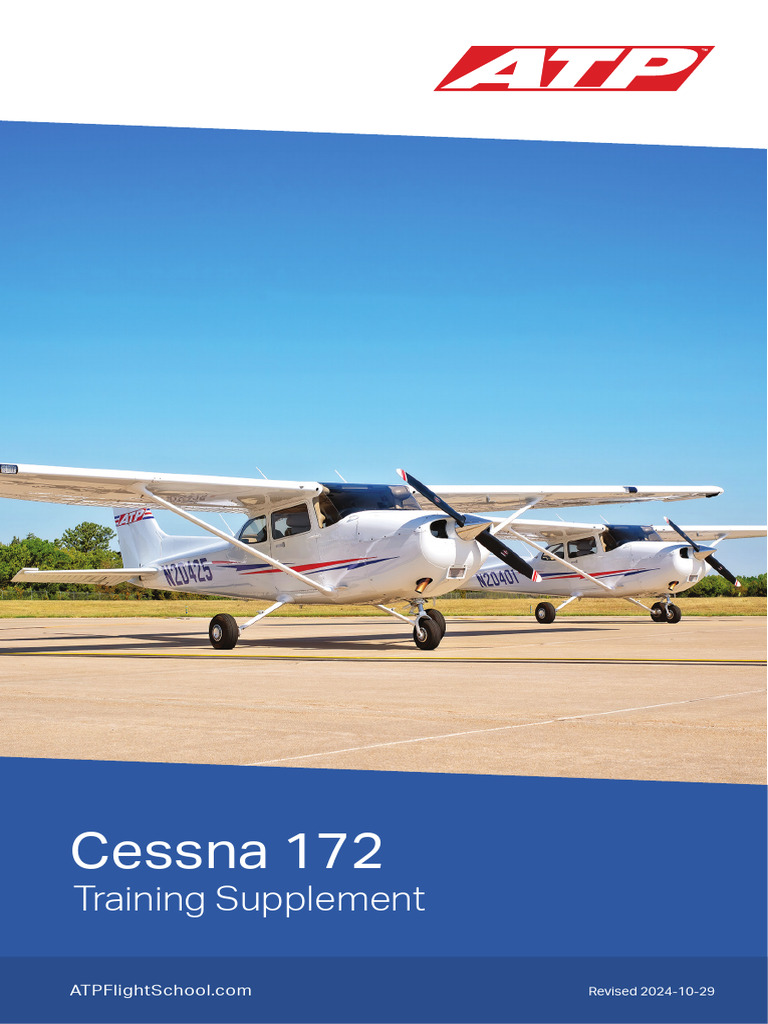 cessna-172-training-supplement | PDF | Landing Gear | Aviation