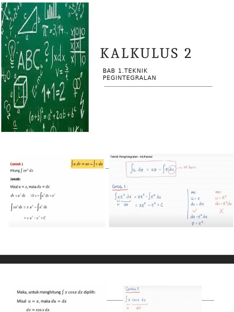 Kalkulus 2 Catatan | PDF
