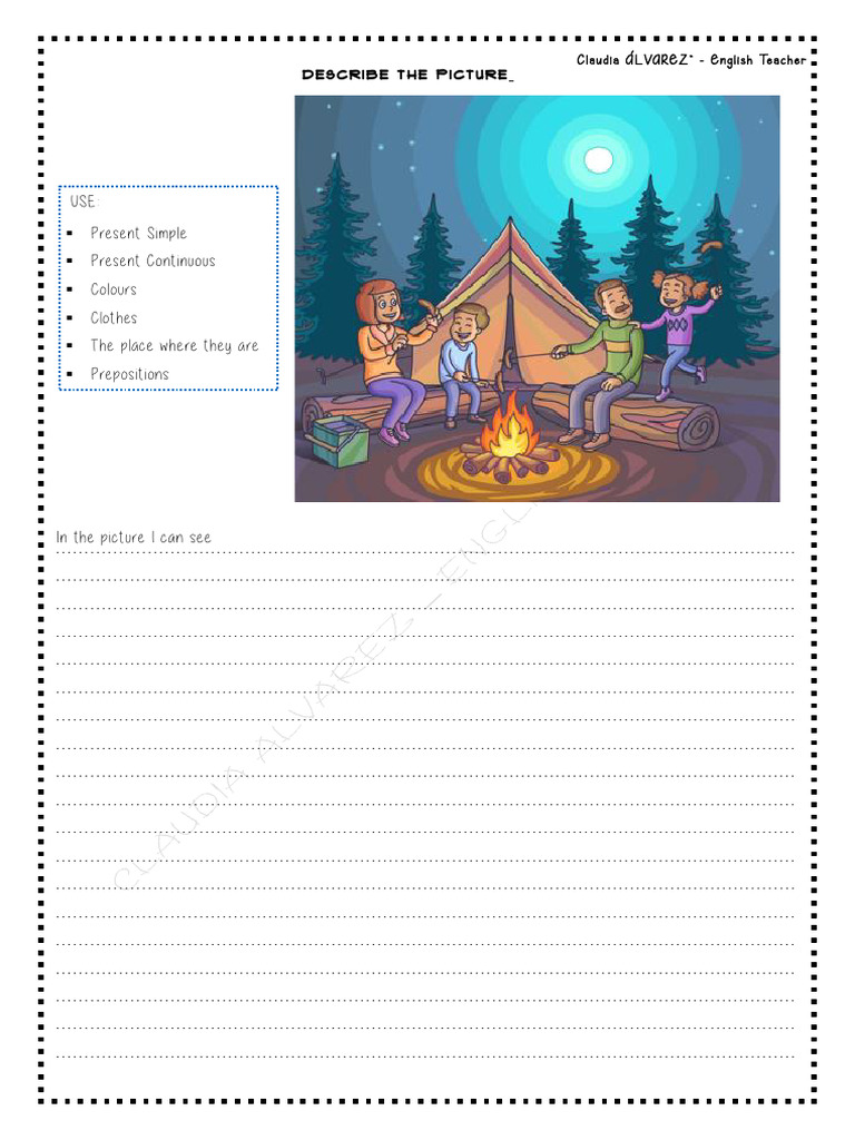 DESCRIBE THE PICTURE_ | PDF