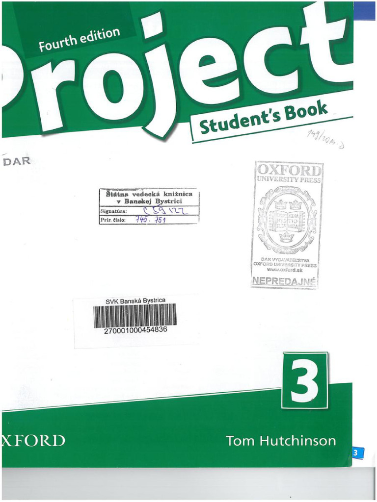 Project 3, Fourth Edition, Students Book - TOAZ - INFO | PDF