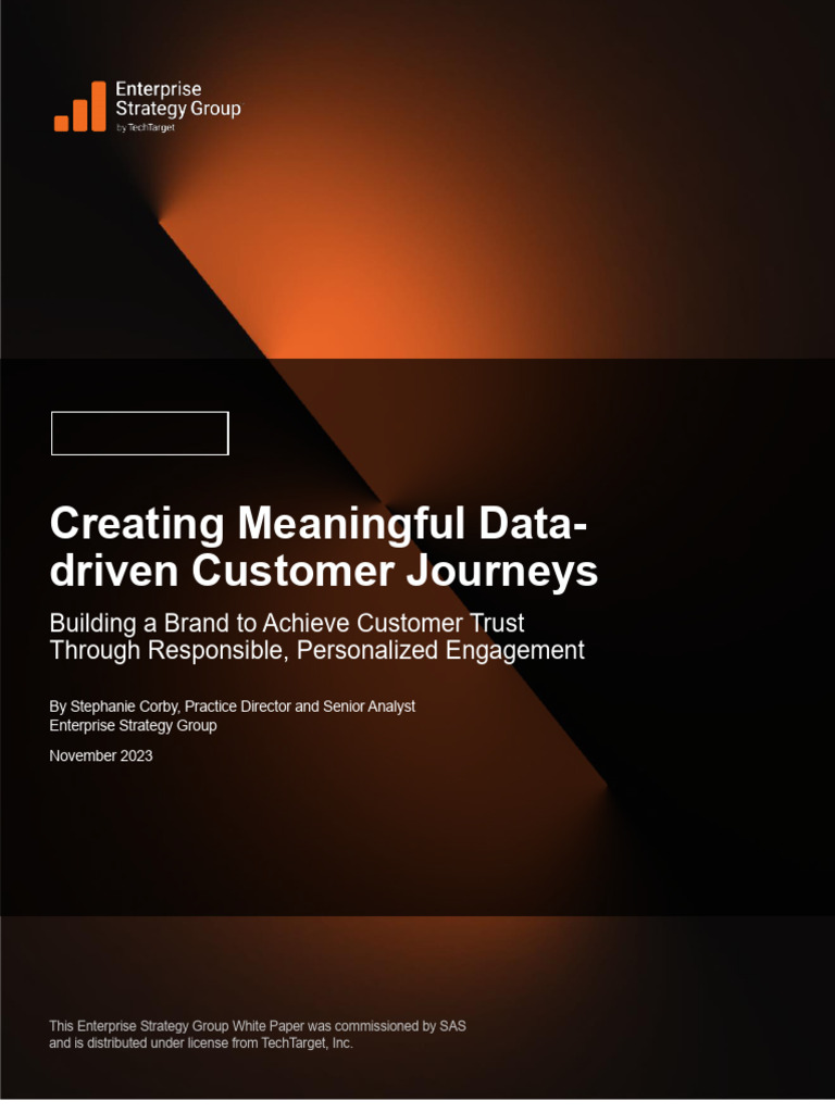 Data-Driven Customer Journey Insights | PDF | Customer Experience ...
