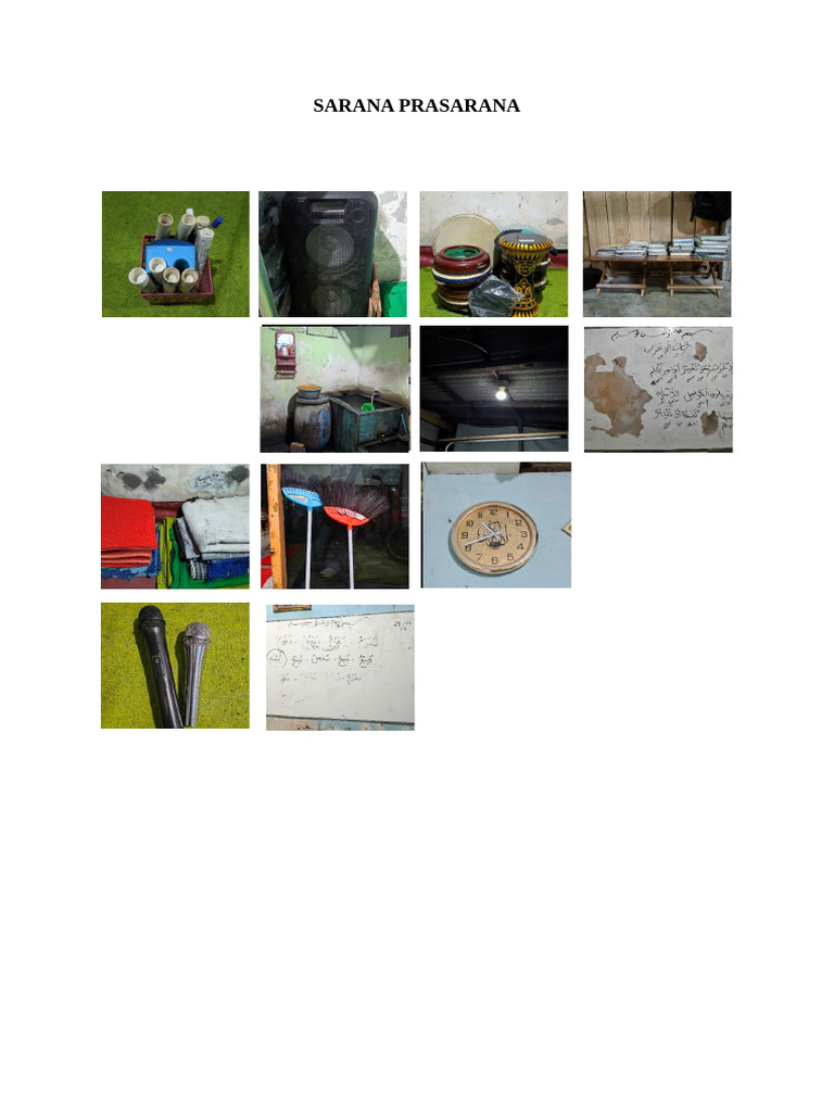 SARANA PRASARANA | PDF