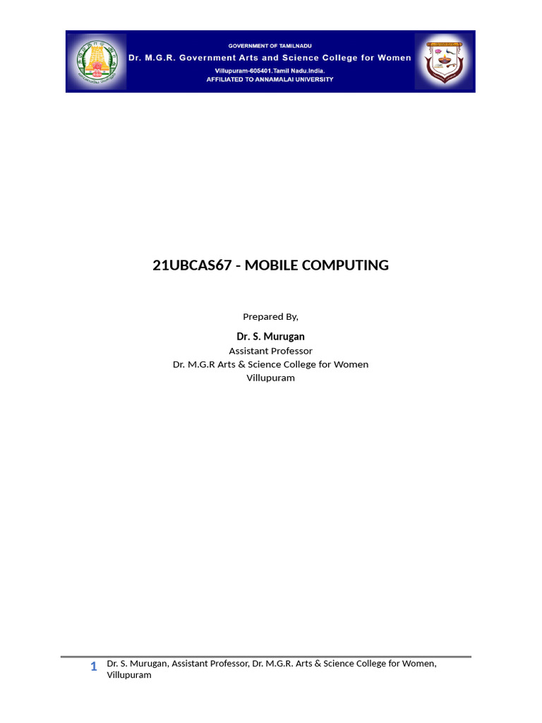 MC UNIT - I | PDF | Modulation | Radio