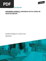 Índices CAOD en Salud Bucodental | PDF | Boca | Anatomia dental