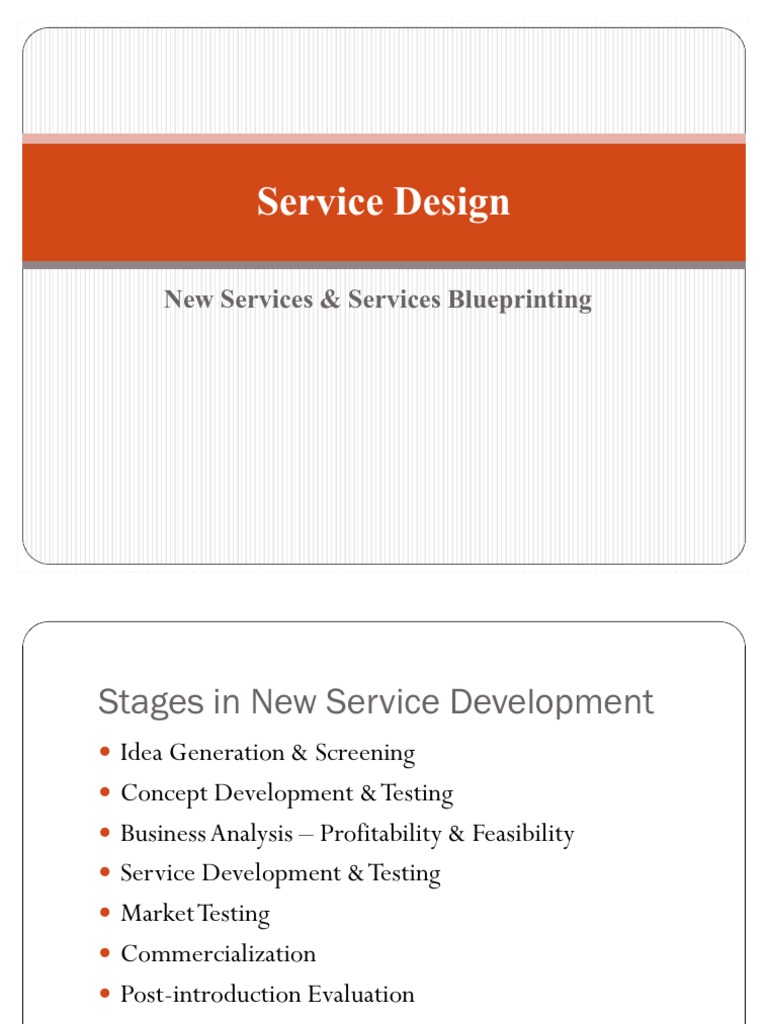 Service Blueprint | PDF