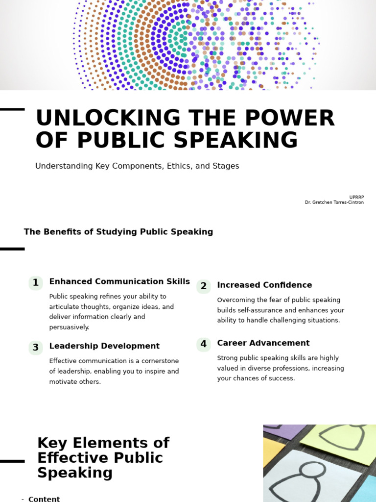 Benefits of Public Speaking | PDF | Public Speaking | Communication