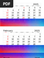 Myanmar Calendar 2025 with Holidays | PDF | Religious Holidays | Traditions