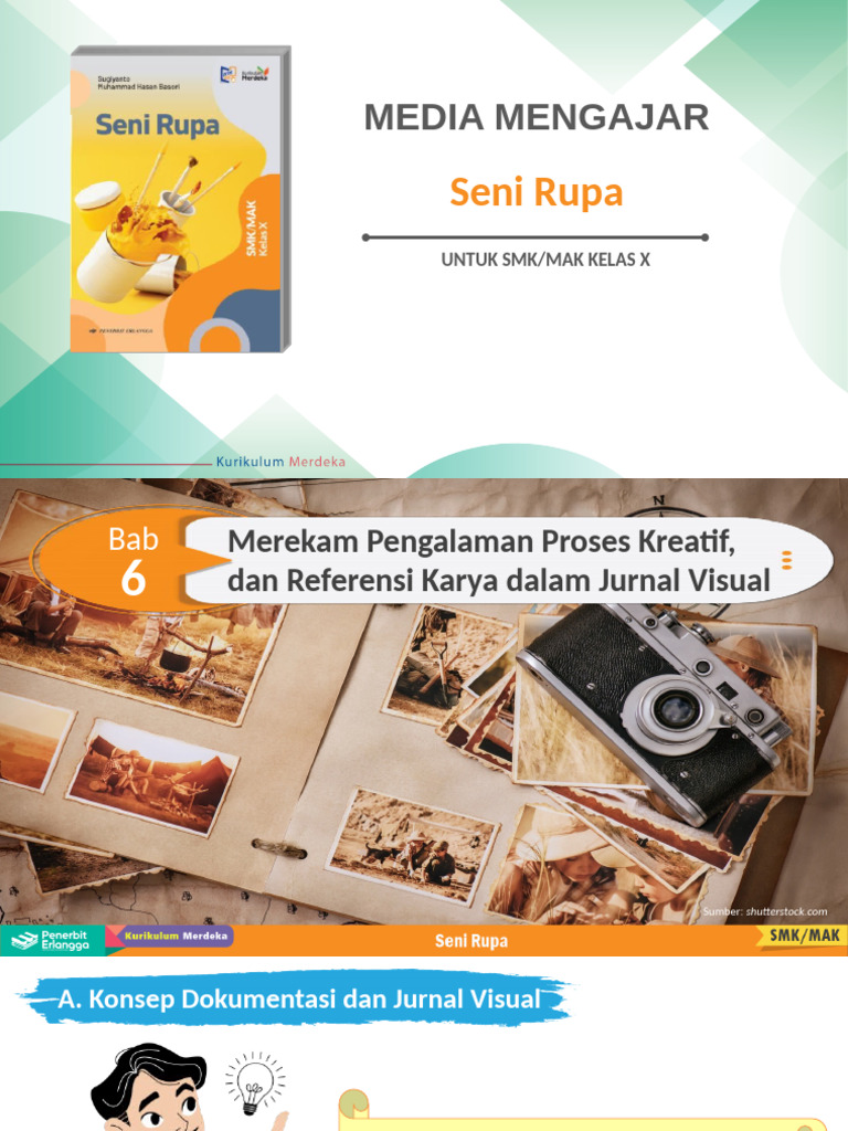 Bab 6 Merekam Pengalaman Proses Kreatif, dan Referensi Karya dalam Jurnal Visual | PDF