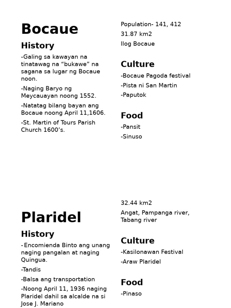 GROUP-3-Bayan-ng-Bocaue-Bustos-Guiguinto-Pandi-at-Plaridel | PDF