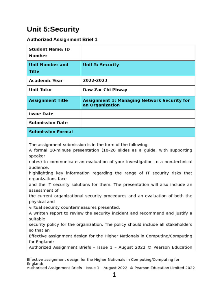 Unit-5 Security AS-1 | PDF | Computer Security | Security