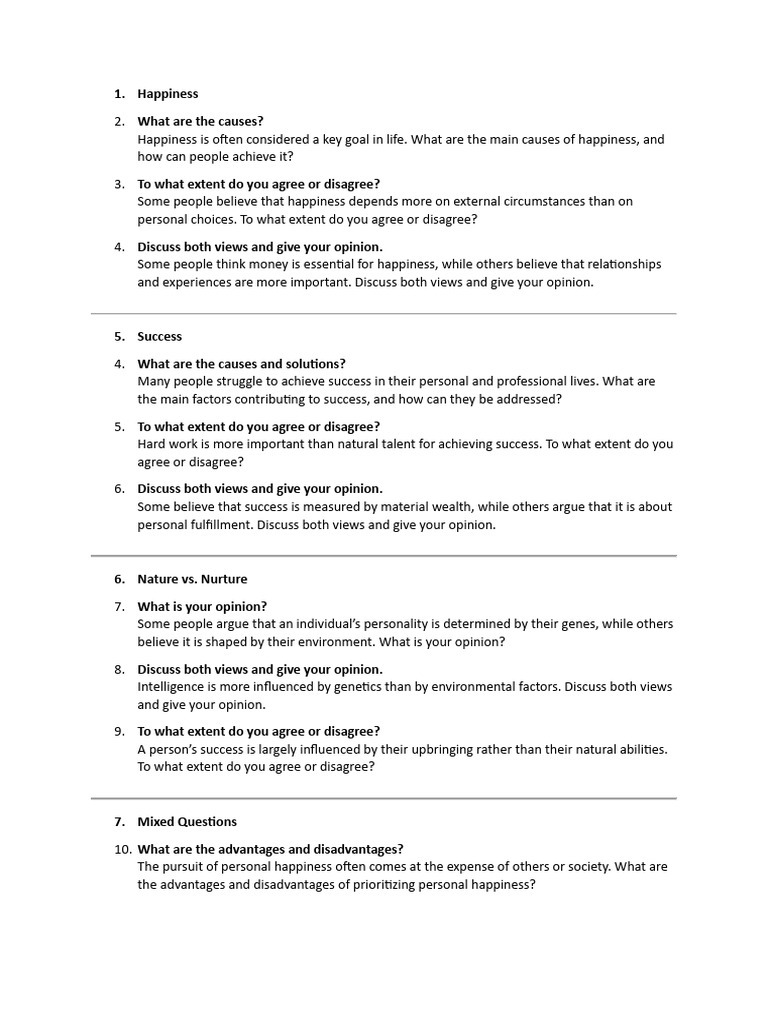 personal development | PDF | Happiness | Nature Versus Nurture
