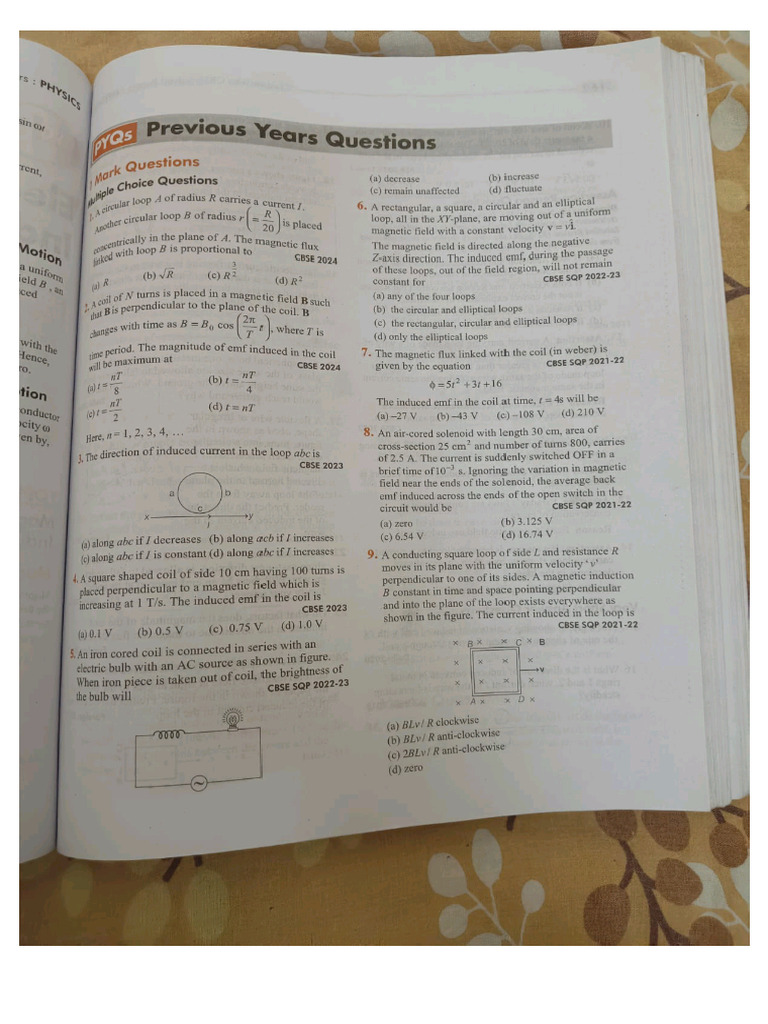 important pyq in 2025 | PDF