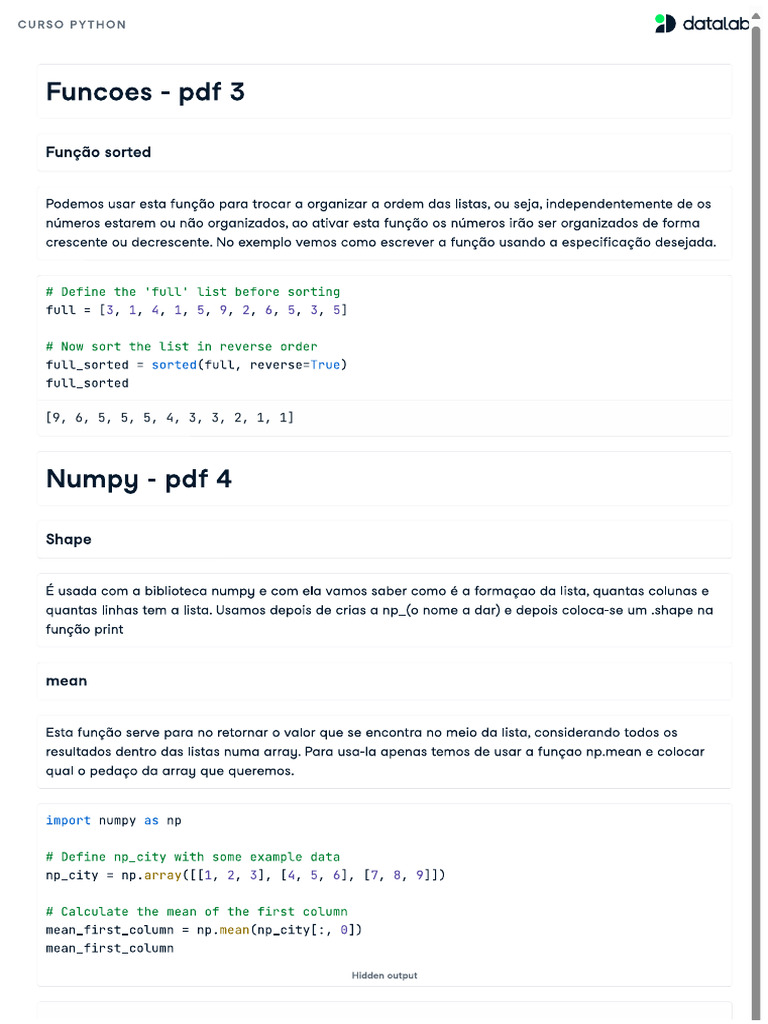 curso python | PDF