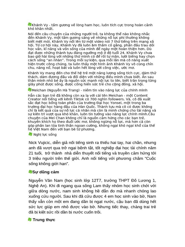 dẫn chứng nlxh | PDF