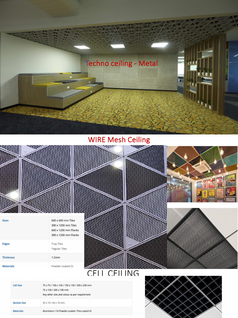 Techno Metal Mesh Ceil 2 | PDF