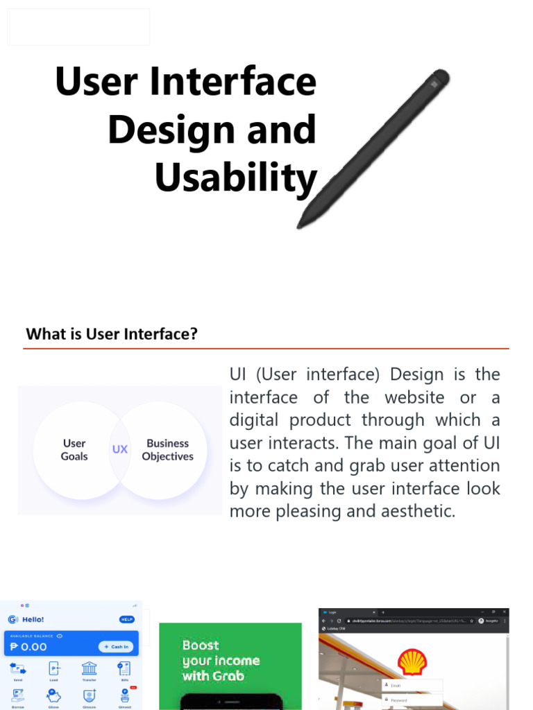 5 SAD User Interface Design | PDF | Usability | Human–Computer Interaction