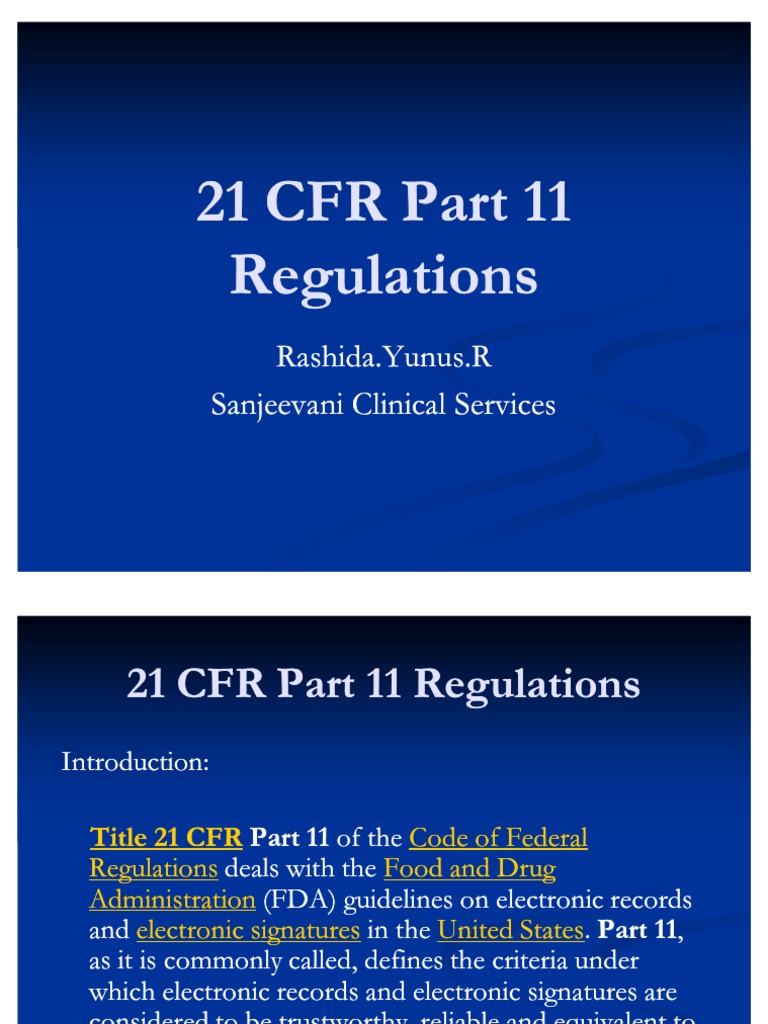 21-cfr-part-11-regulations