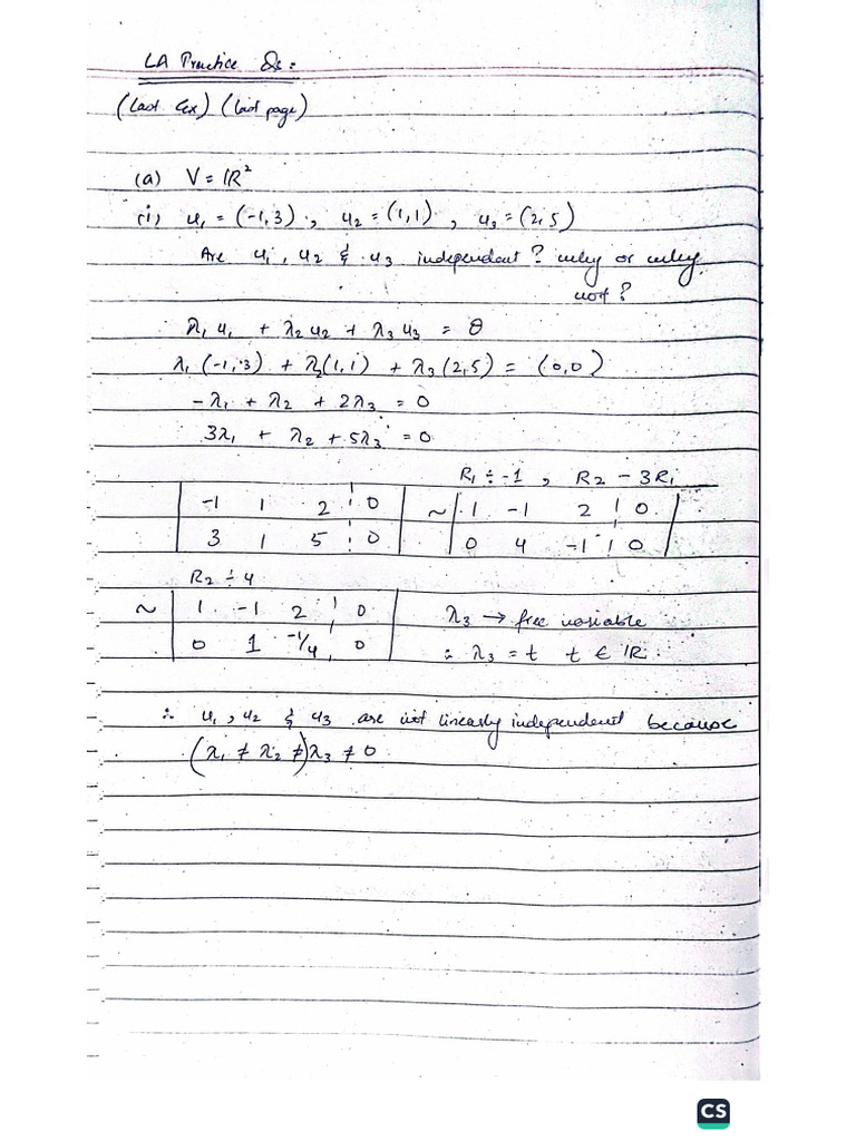 LA Practice Qs | PDF